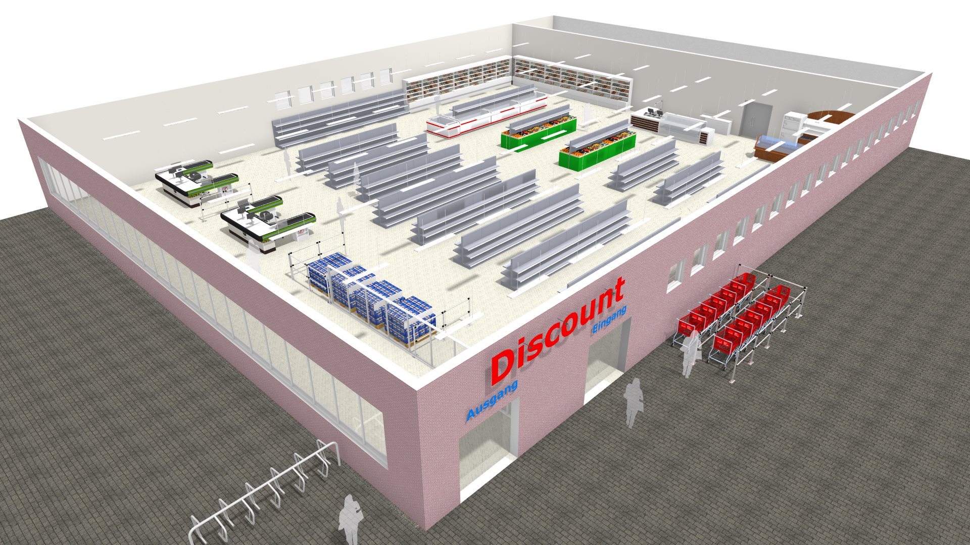 Ladenplanung mit visual-STORE | Ladenplanung, Ladenplaner, Planungssoftware